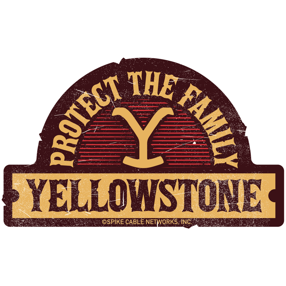 Yellowstone Dutton Ranch Patch Stickers Assorted Pack of 3