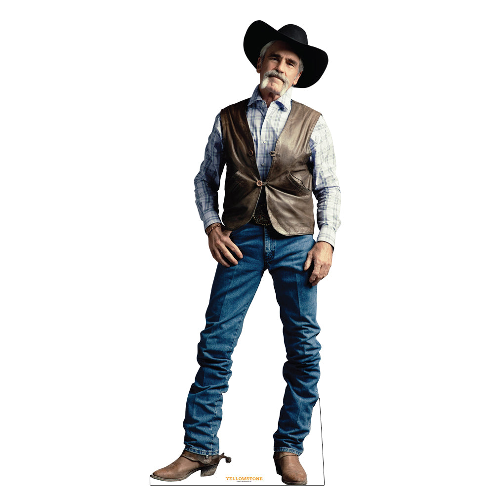 Yellowstone Lloyd Life-Sized Cardboard Cutout Standee | Yellowstone Shop